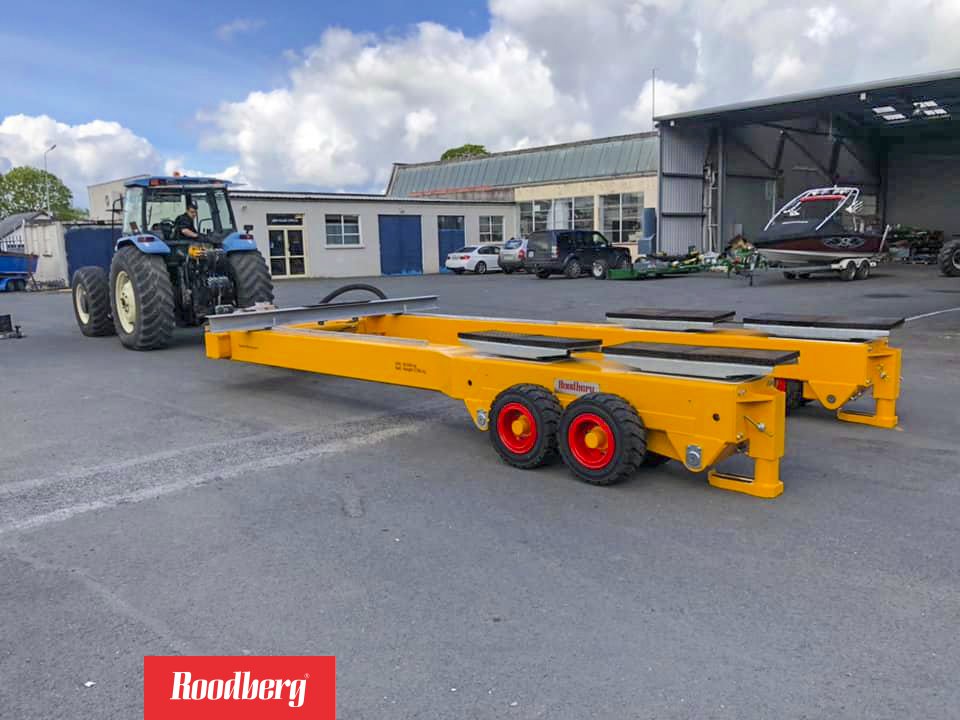 Our 30ton trailer gets straight to work! | Roodberg